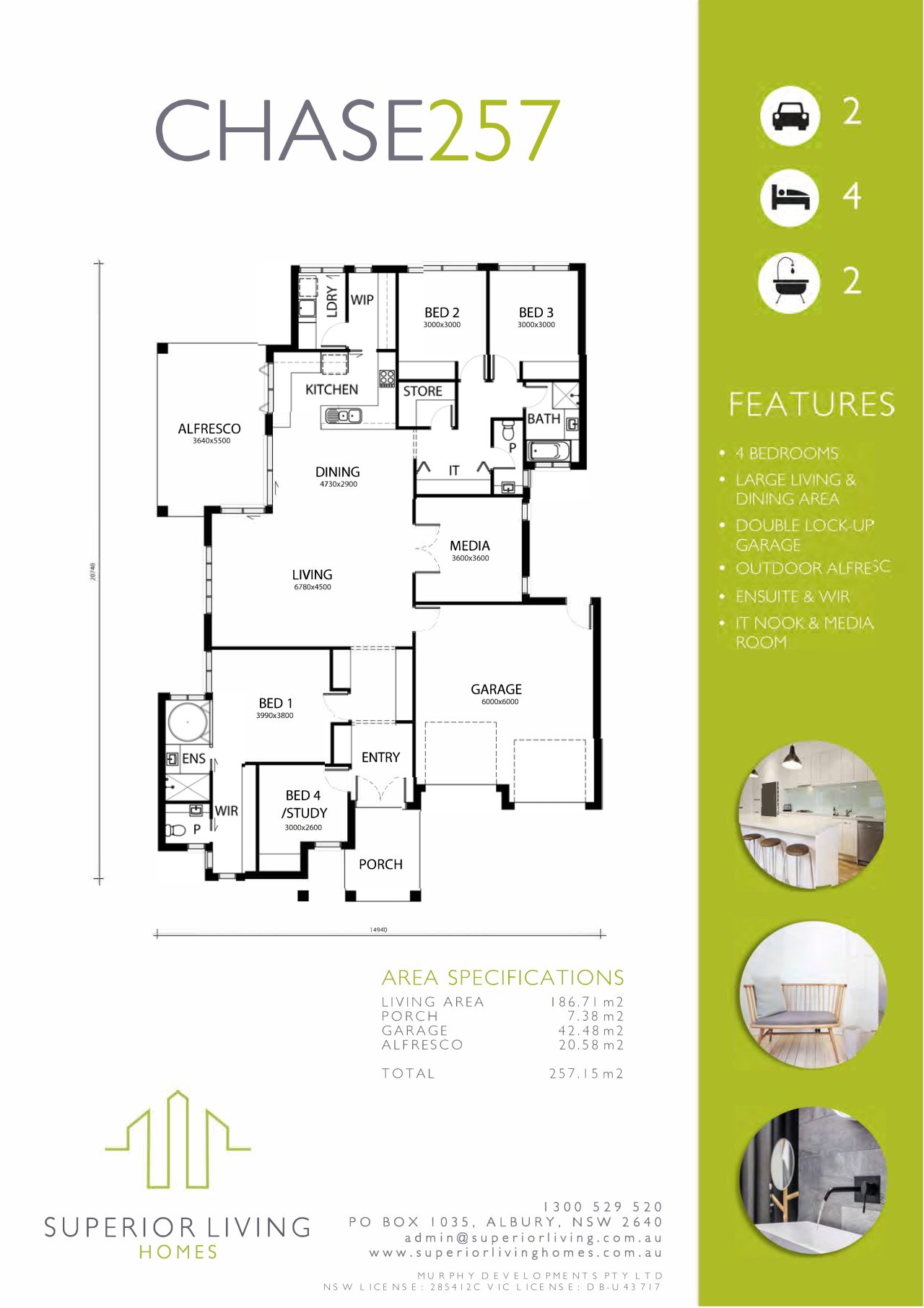 Home Designs | Superior Living Homes