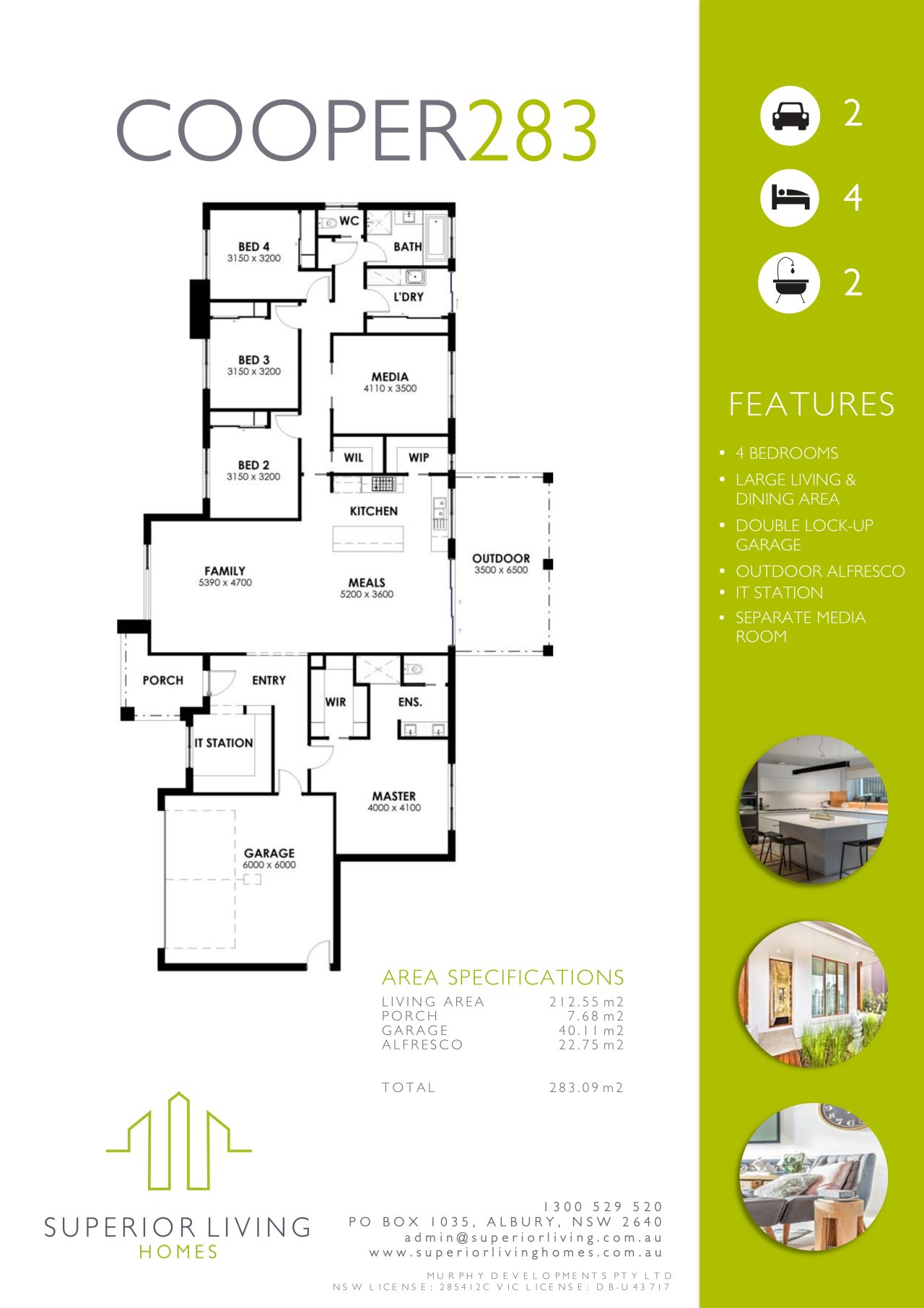 Home Designs | Superior Living Homes