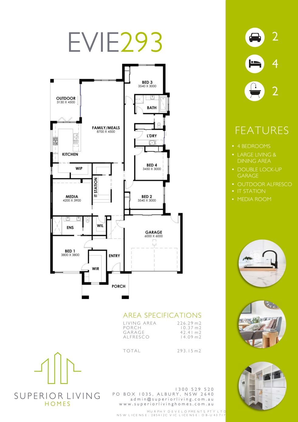 Home Designs | Superior Living Homes